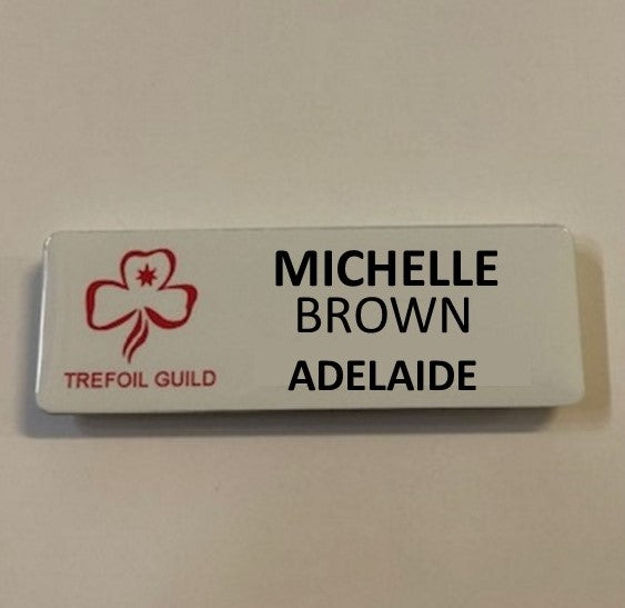 Trefoil Guild Name Badge – Girl Guides SA